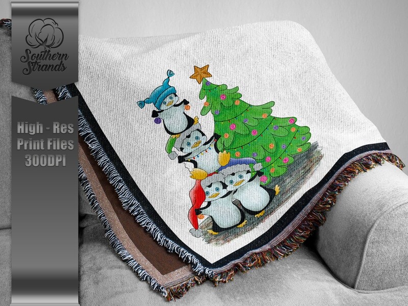 Christmas Penguin Stack | Digital Download