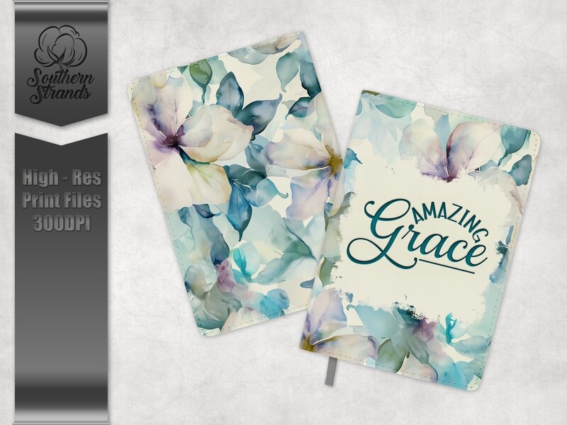 Amazing Grace Journal Covers | 3 Sizes | DIGITAL DESIGN - BLOG DOWNLOAD
