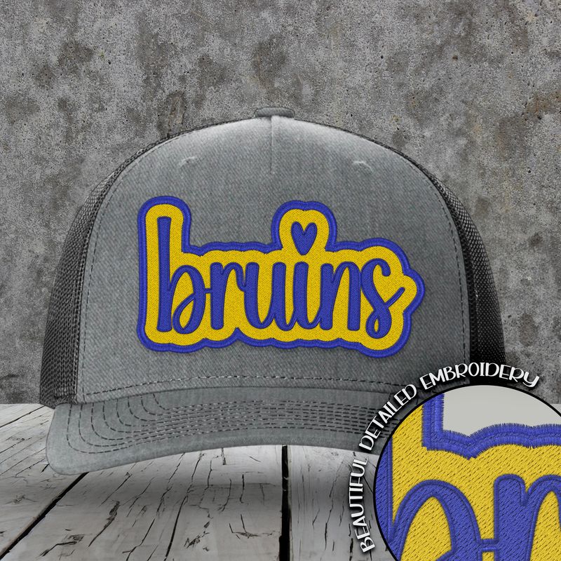 CUSTOM - Mascot Embroidered Names | DIGITAL DESIGN