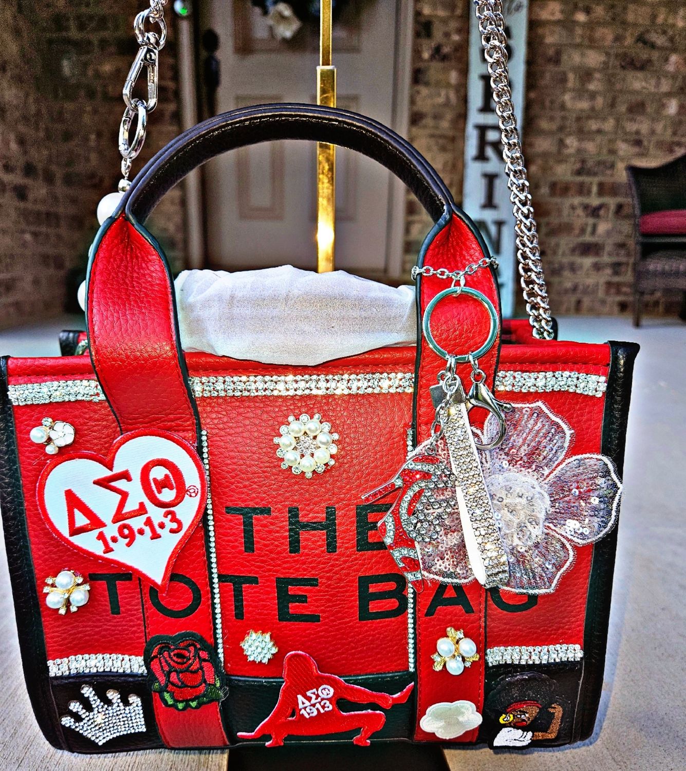 Delta Sigma Theta Custom Tote