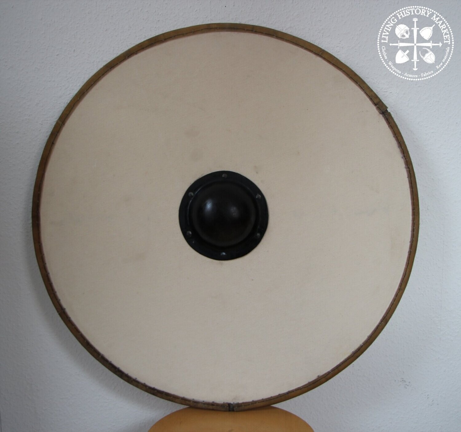 Viking circular wood shield - Complete