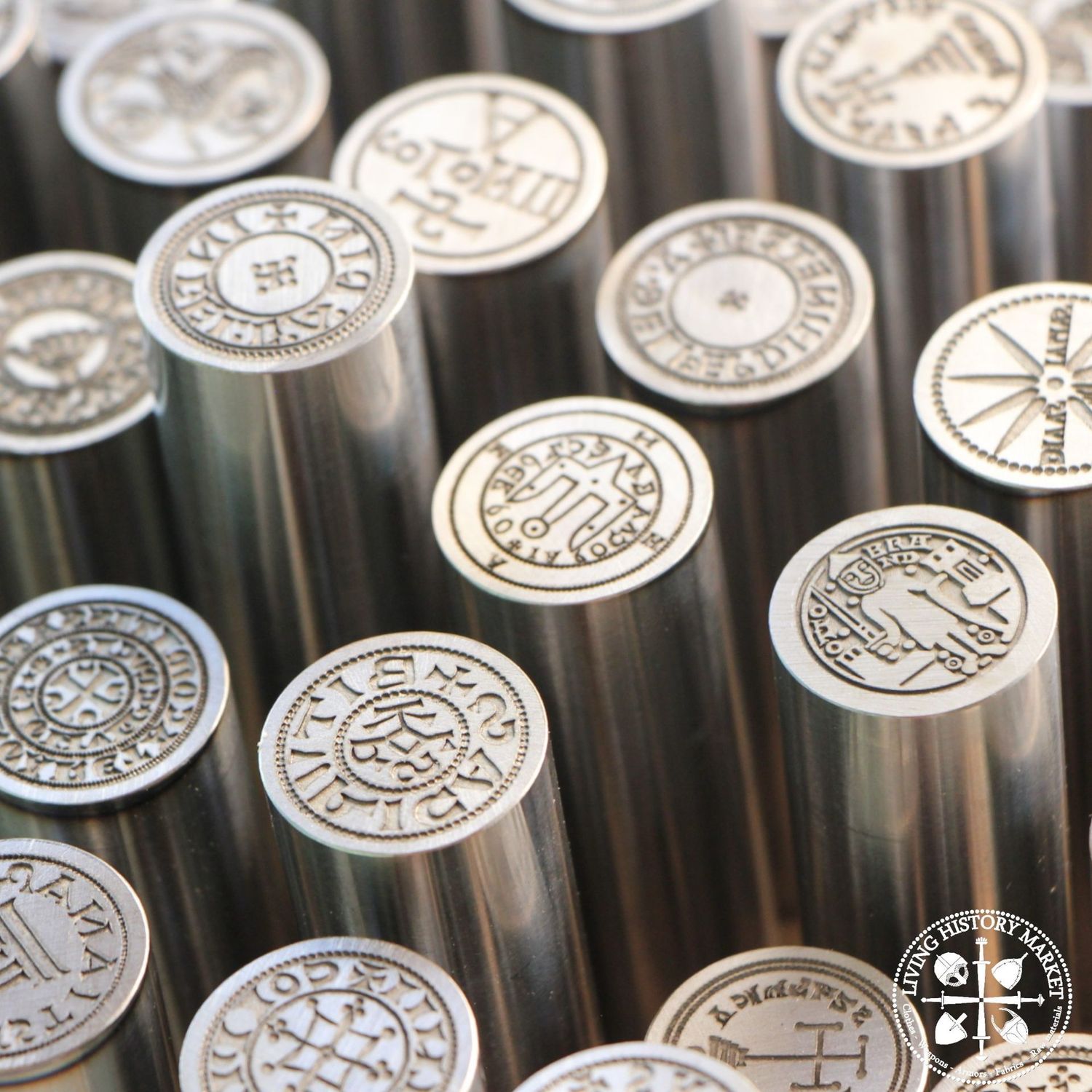 Historical coin dies & accessories