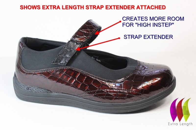 Extra Length Shoe Strap Extenders