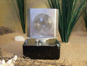 Motorized Rotating Beacon for Lawn Lighthouses