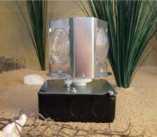 Revolving Beacon for DIY Lawn Lighthouses