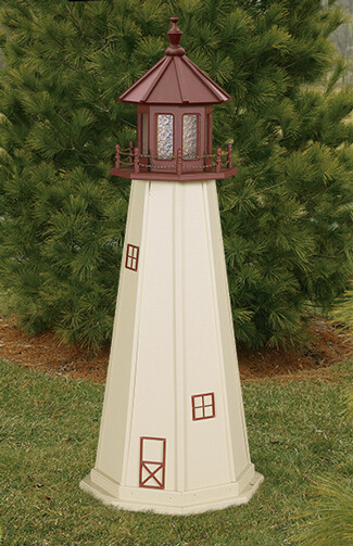 Wooden Cape May Lighthouses up to 12 ft. Tall