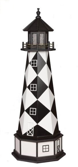 Hybrid Cape Lookout Lighthouses up to 12 ft. Tall