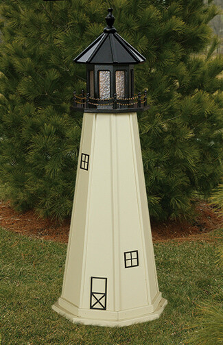 Wooden Split Rock Lighthouses up to 12 ft. Tall