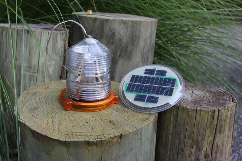Chesapeakecrafts Solar LED Beacons for Lawn Lighthouses