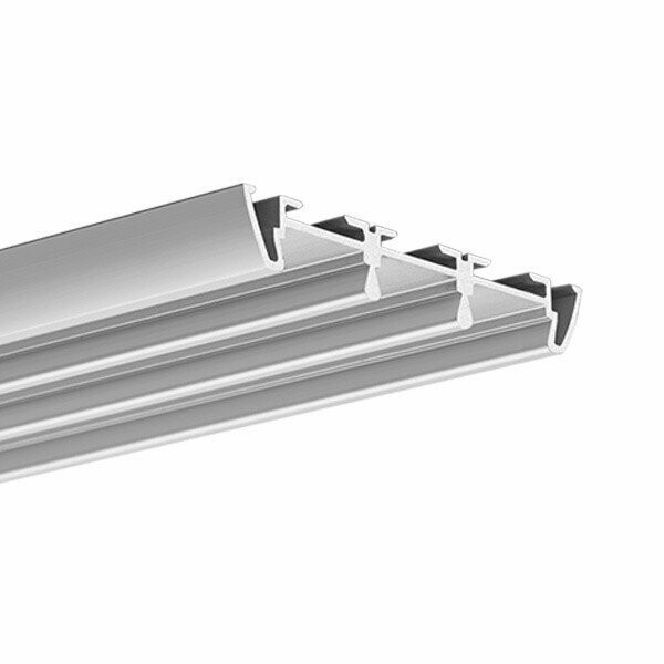 LED Profil 60mm Breite, Aufbauprofil Länge 2m