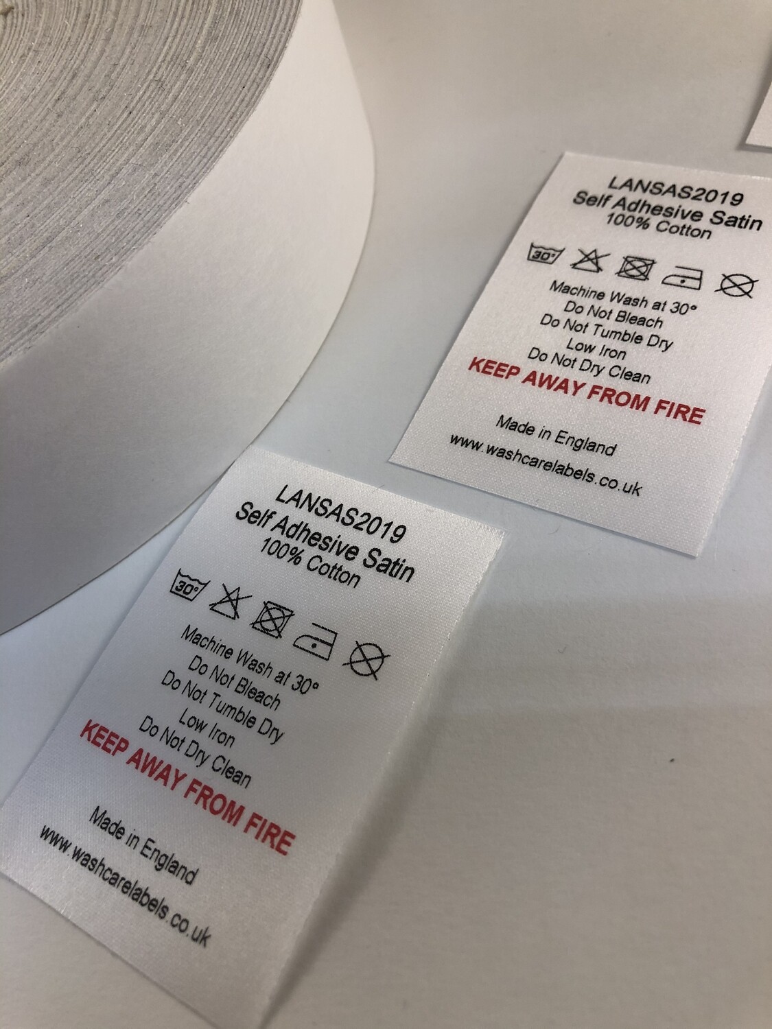 Self Adhesive Satin Material