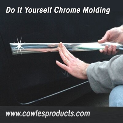 Cowles® S38900 Large Custom Chrome Molding 2" x 16' - Store - Cowles ...