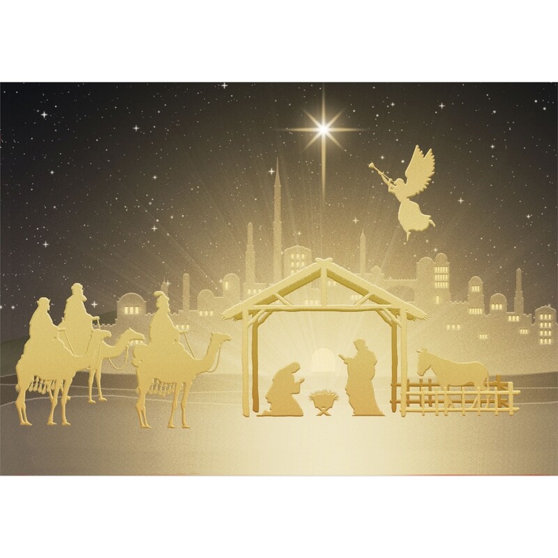 Gold Nativity