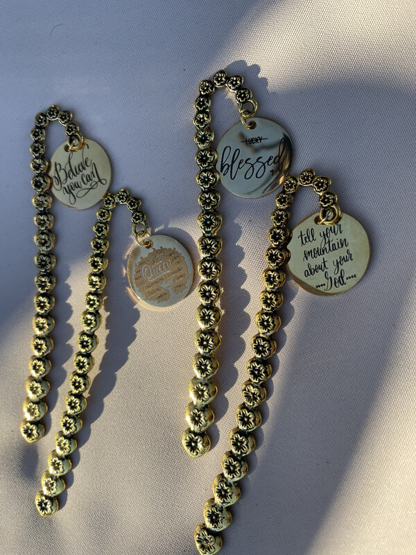 Gold Bookmarks
