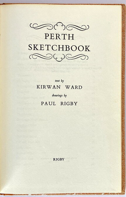 Perth Sketchbook by Kirwan Ward