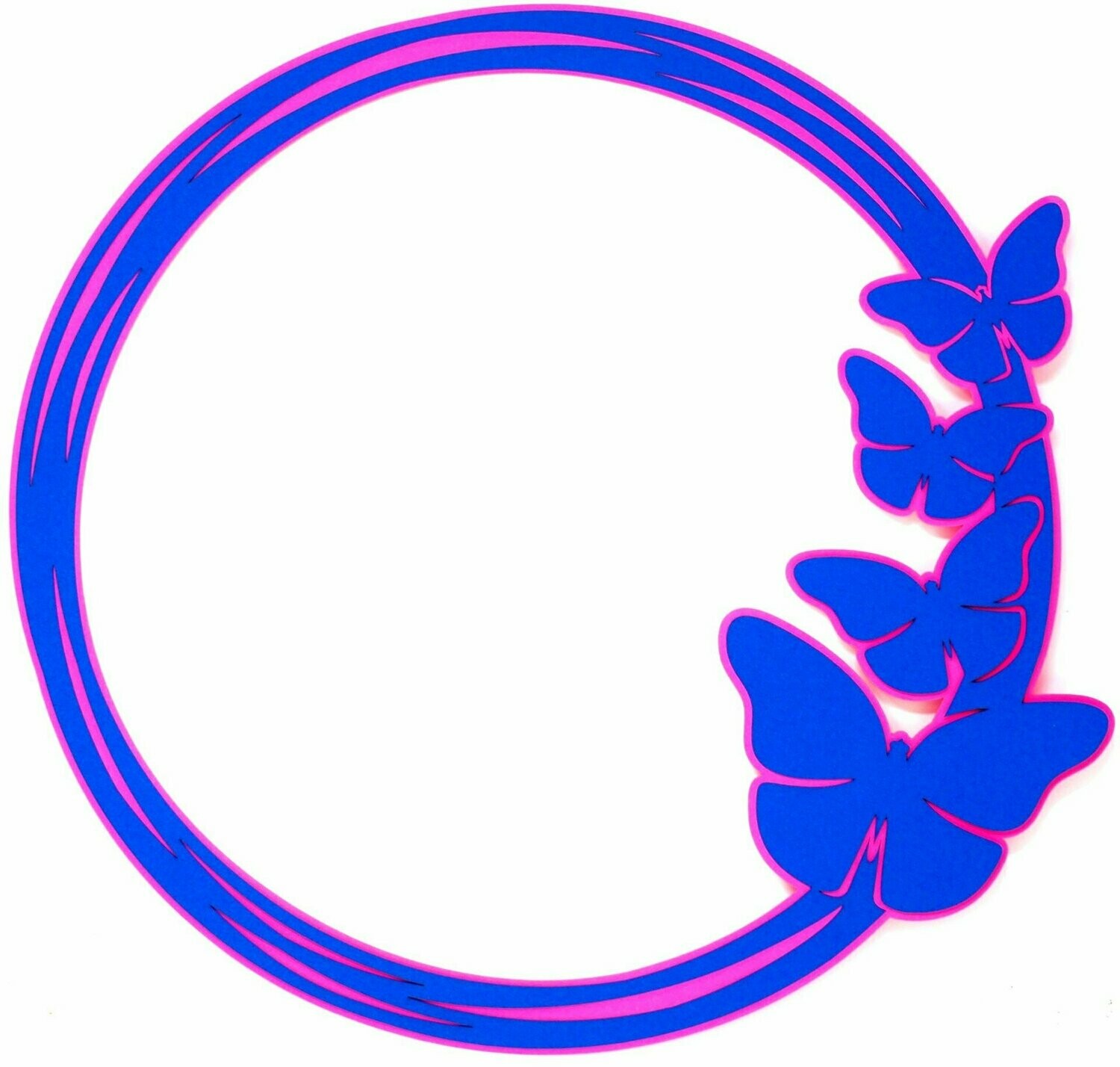 Butterfly Circle Frame