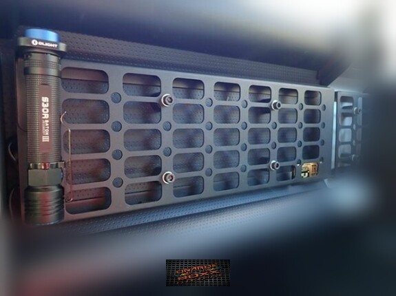 Flat dash, vents, and amp mounts