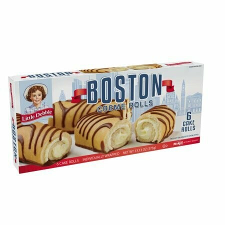 Little Debbies - Boston Crème Rolls 6ct