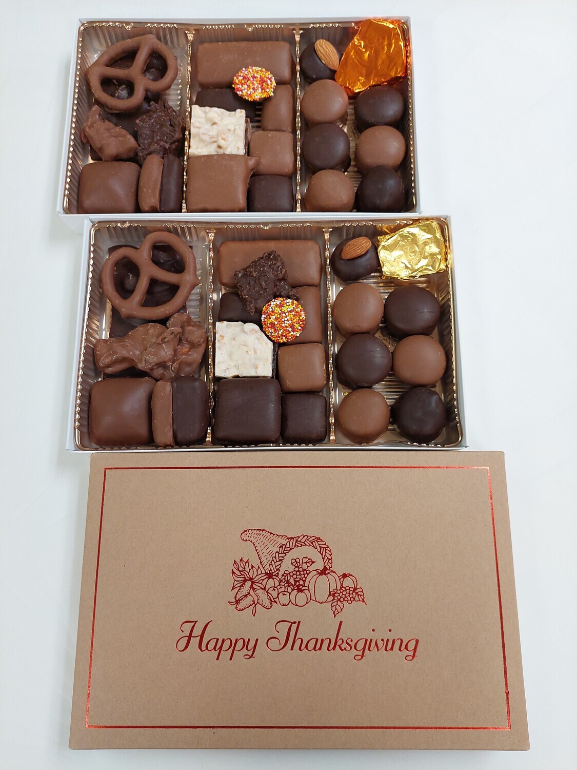 Assorted Chocolates - 2 lb. Box - Thanksgiving