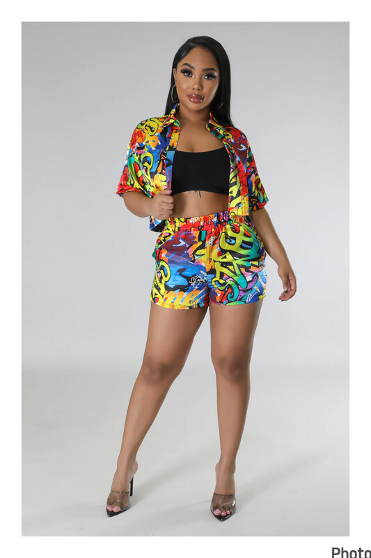 Graffiti Print Set