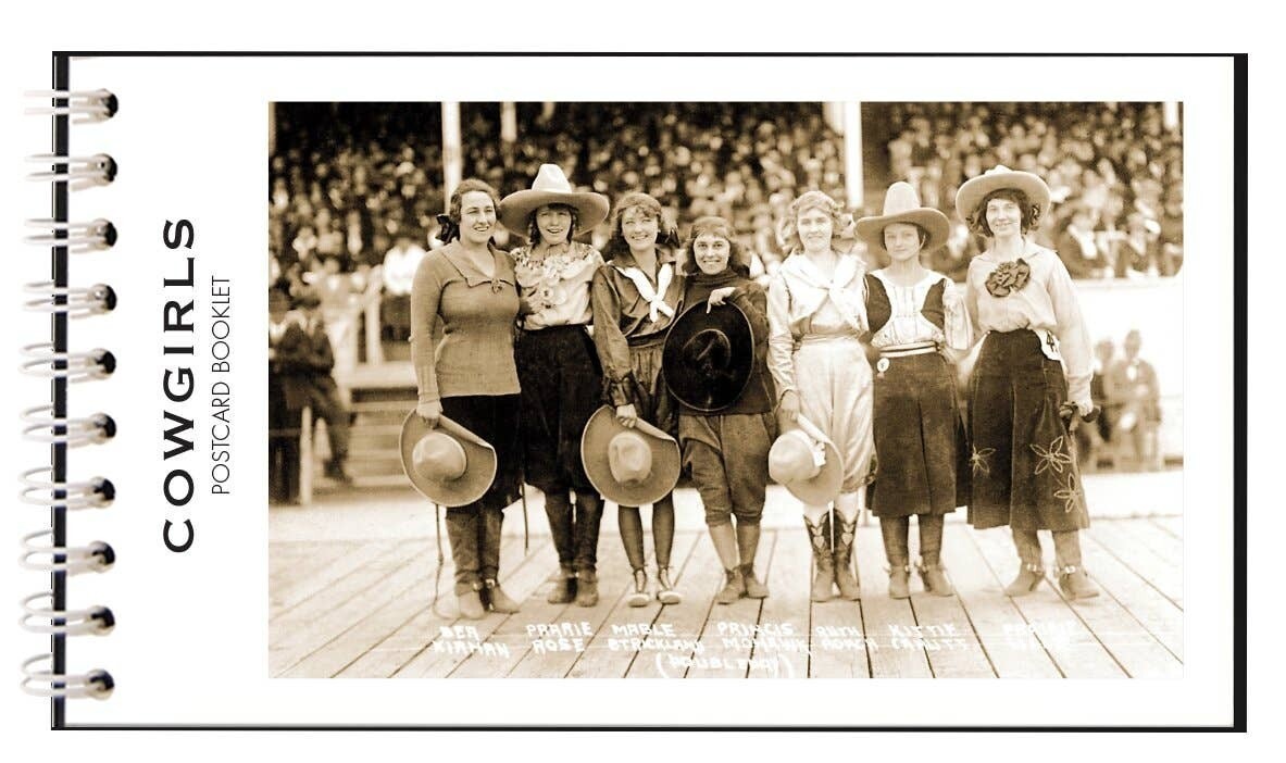 COWGIRLS Postcard Booklet - 6 QTY