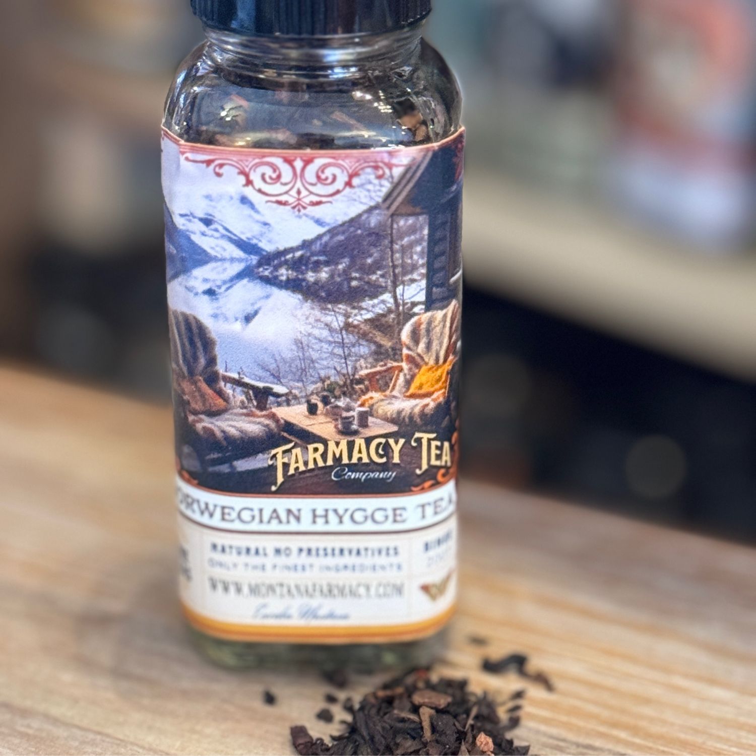 Norwegian Hygge Mountain Home Comfort Tea Maple Oolong
