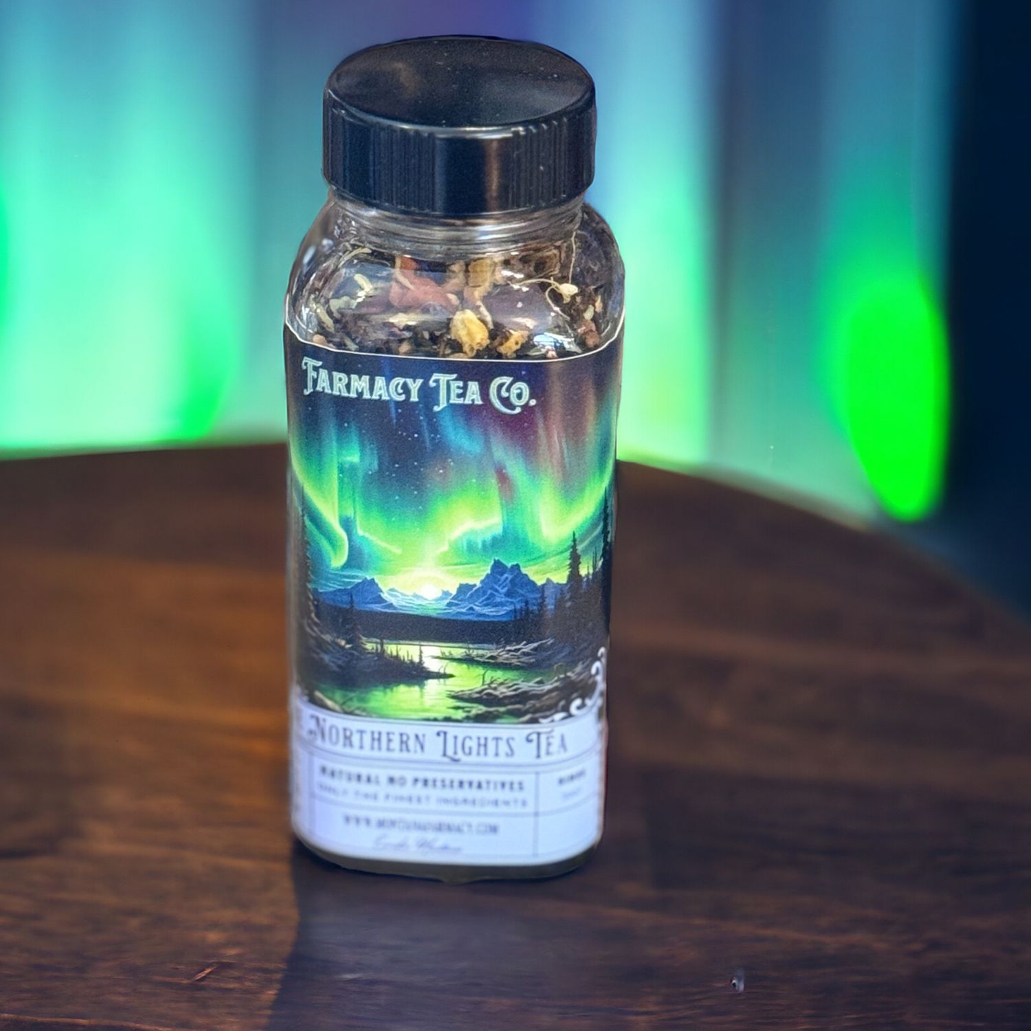 Northern Lights Aurora Magic Beautiful Tea