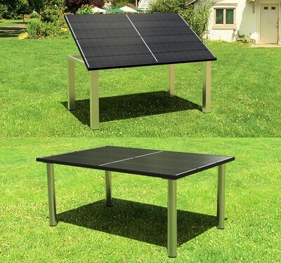 Solarstrom Unterwegs und Zuhause - Solartische, steckerfertige ...