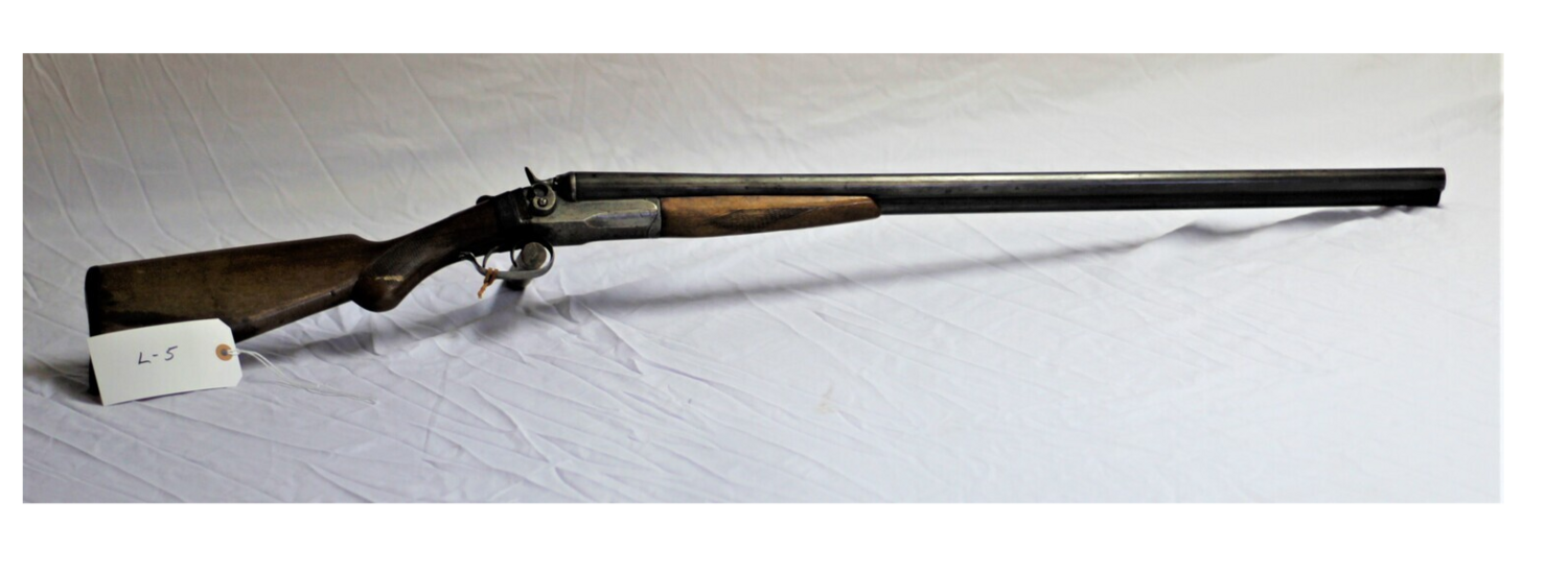 5 RIVERSIDE ARMS 12 GA DOUBLE BARREL SHOTGUN
