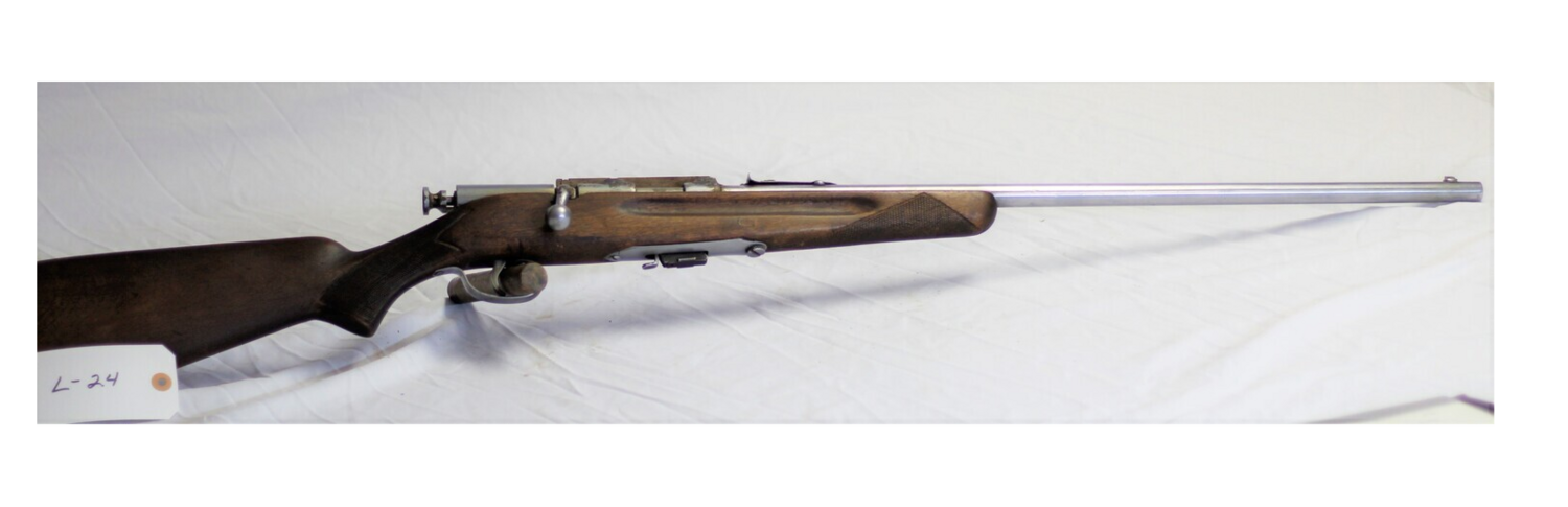24 SPRINGFIELD MODEL 56 .22 LR BOLT ACTION RIFLE