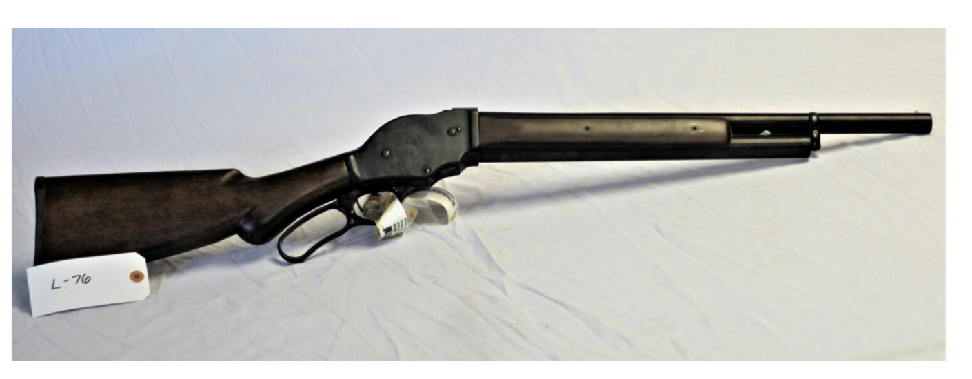 76 CENTURY ARMS PW 87 12 GA LEVER ACTION SHOTGUN