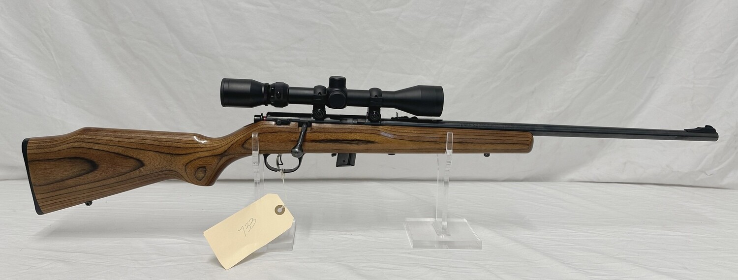 733 Marlin model XT-22 .22LR bolt action rifle
