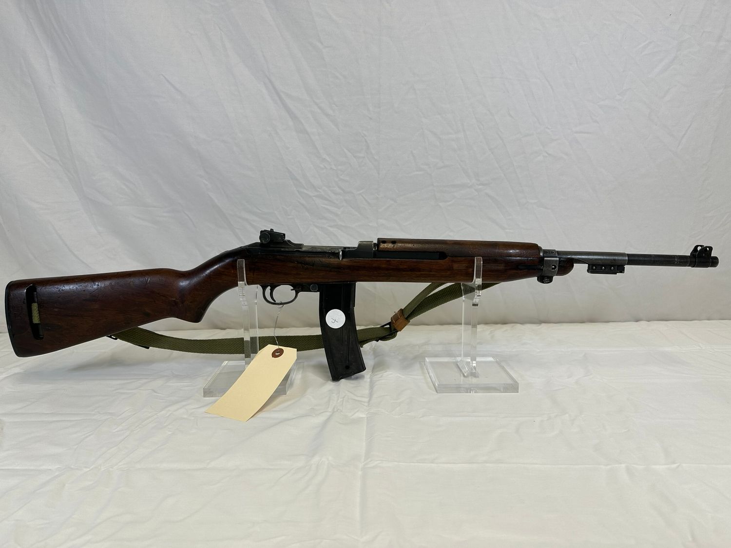 4 - US M1 Carbine .30mm cal semi-auto rifle