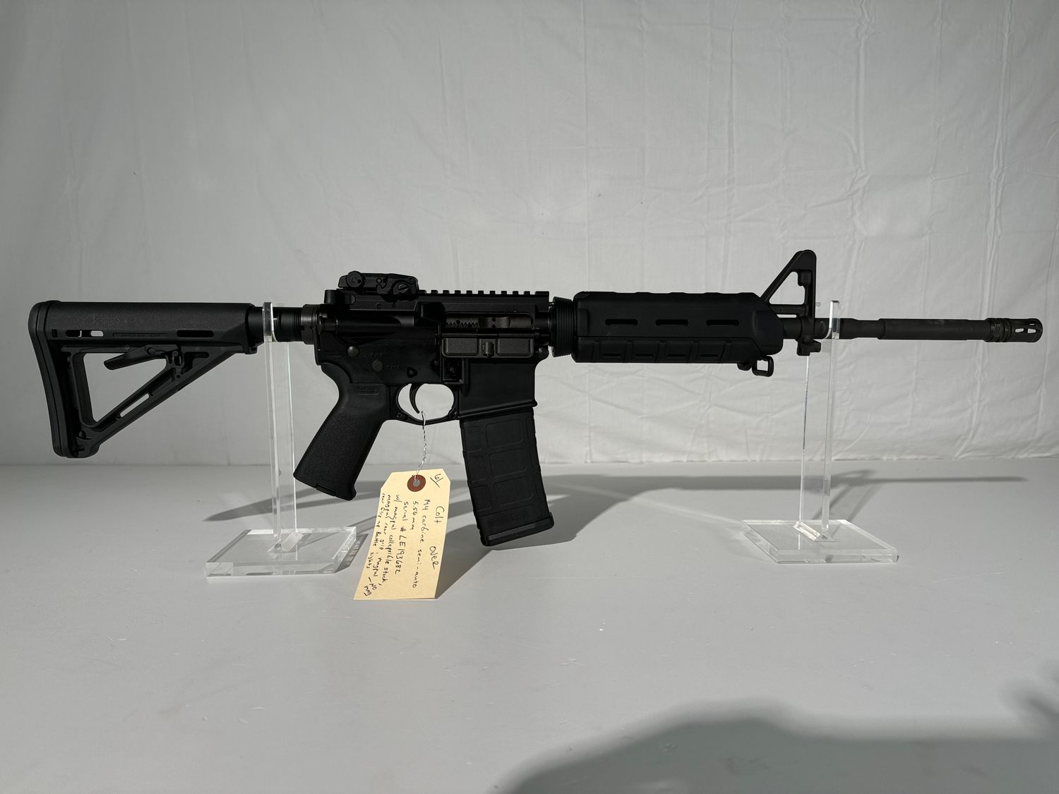 61 Colt M4 carbine 5.56mm cal semi auto rifle