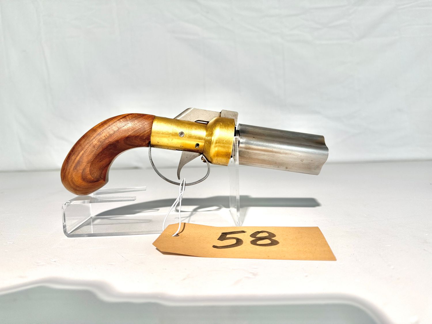 58 CMC 31 cal, 4 barrel black powder revolver