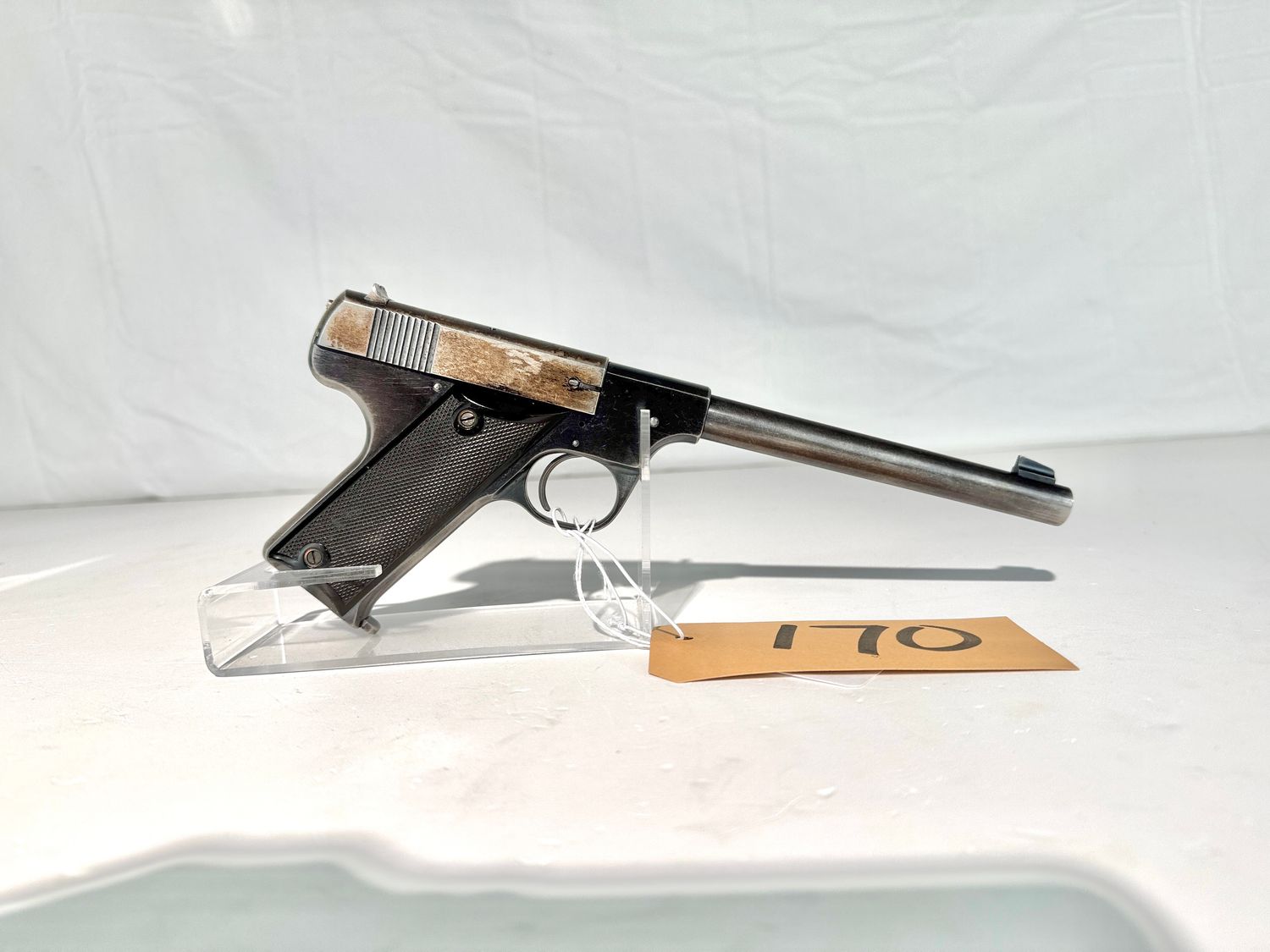 170 High Standard mod B 22LR semi auto pistol