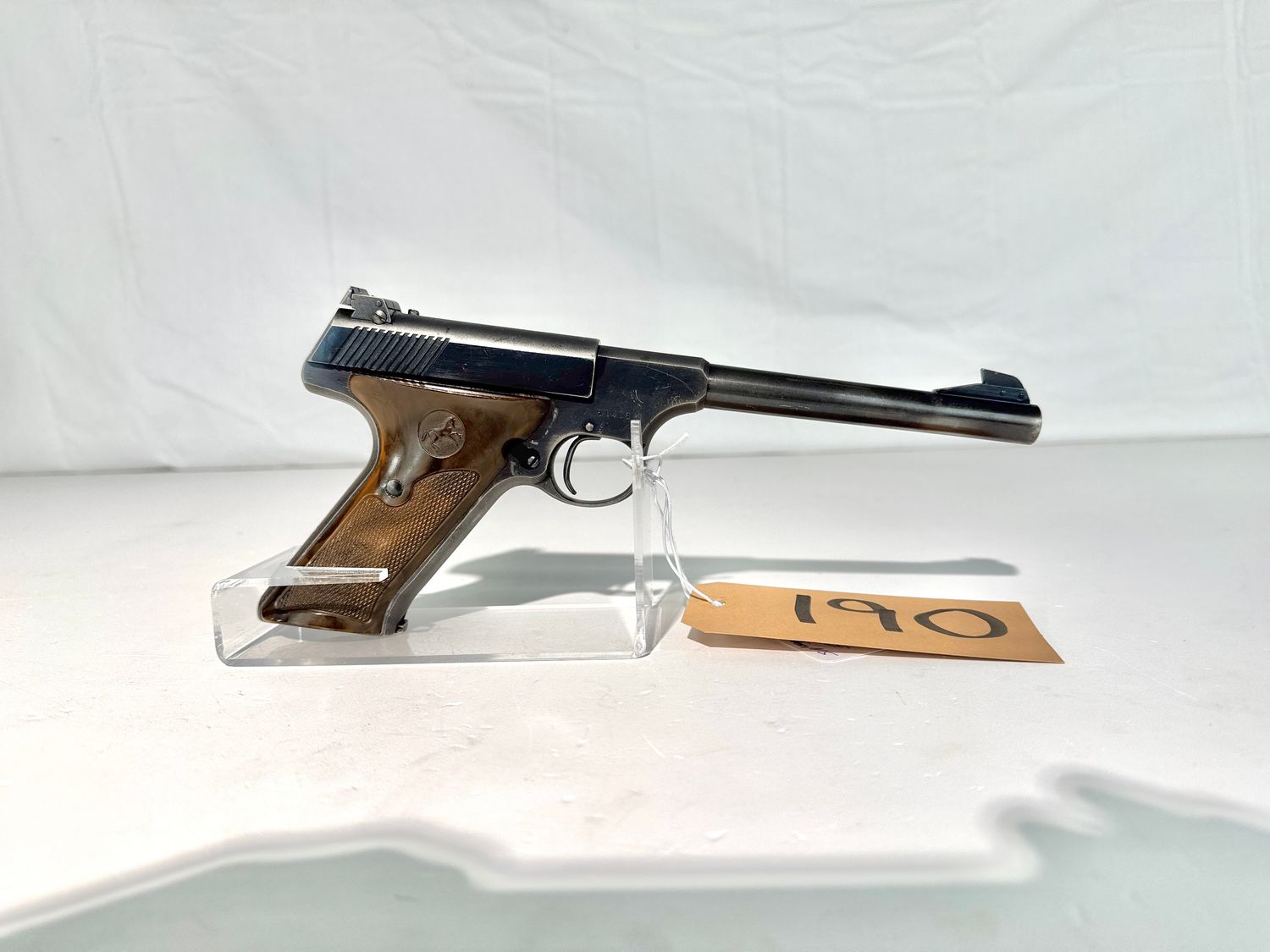 190 Colt Woodsman 22LR semi-auto pistol