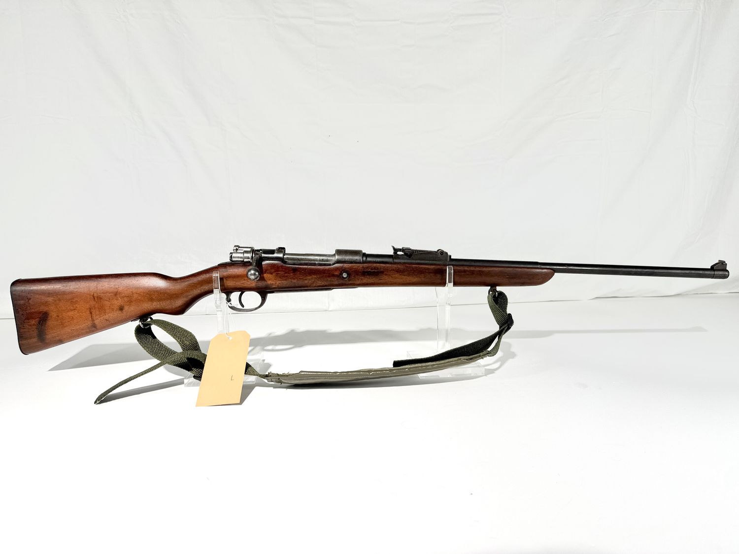 7 Argentine Mauser 1909 7.62x53mm bolt action rifle