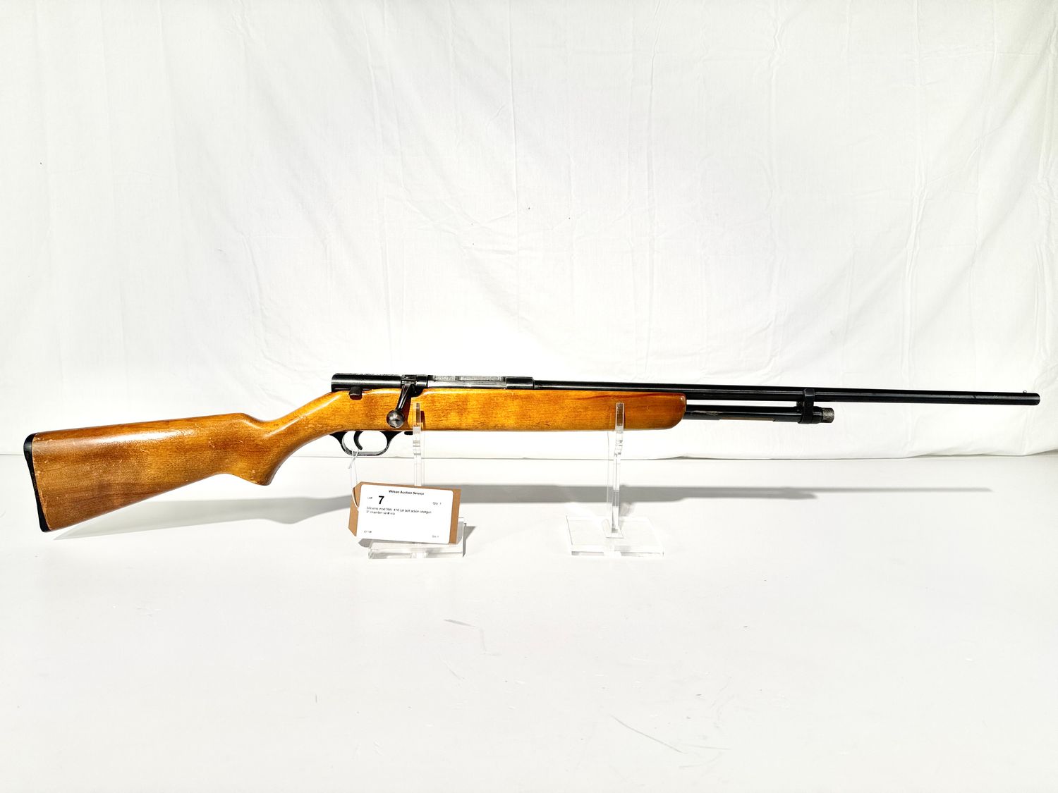 7 Stevens mod 59A .410 cal bolt action shotgun