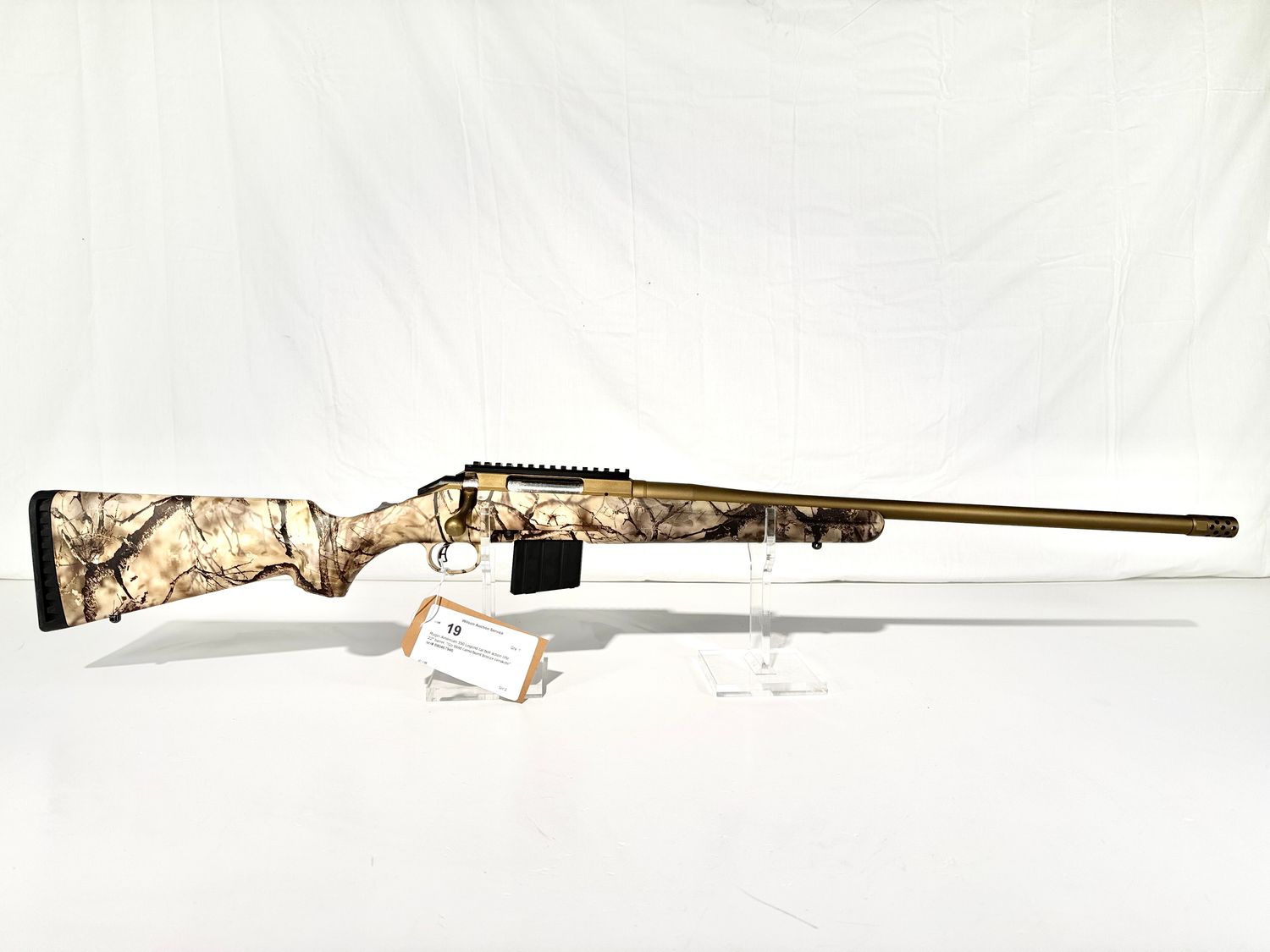 19 Ruger American 350 Legend cal bolt action rifle