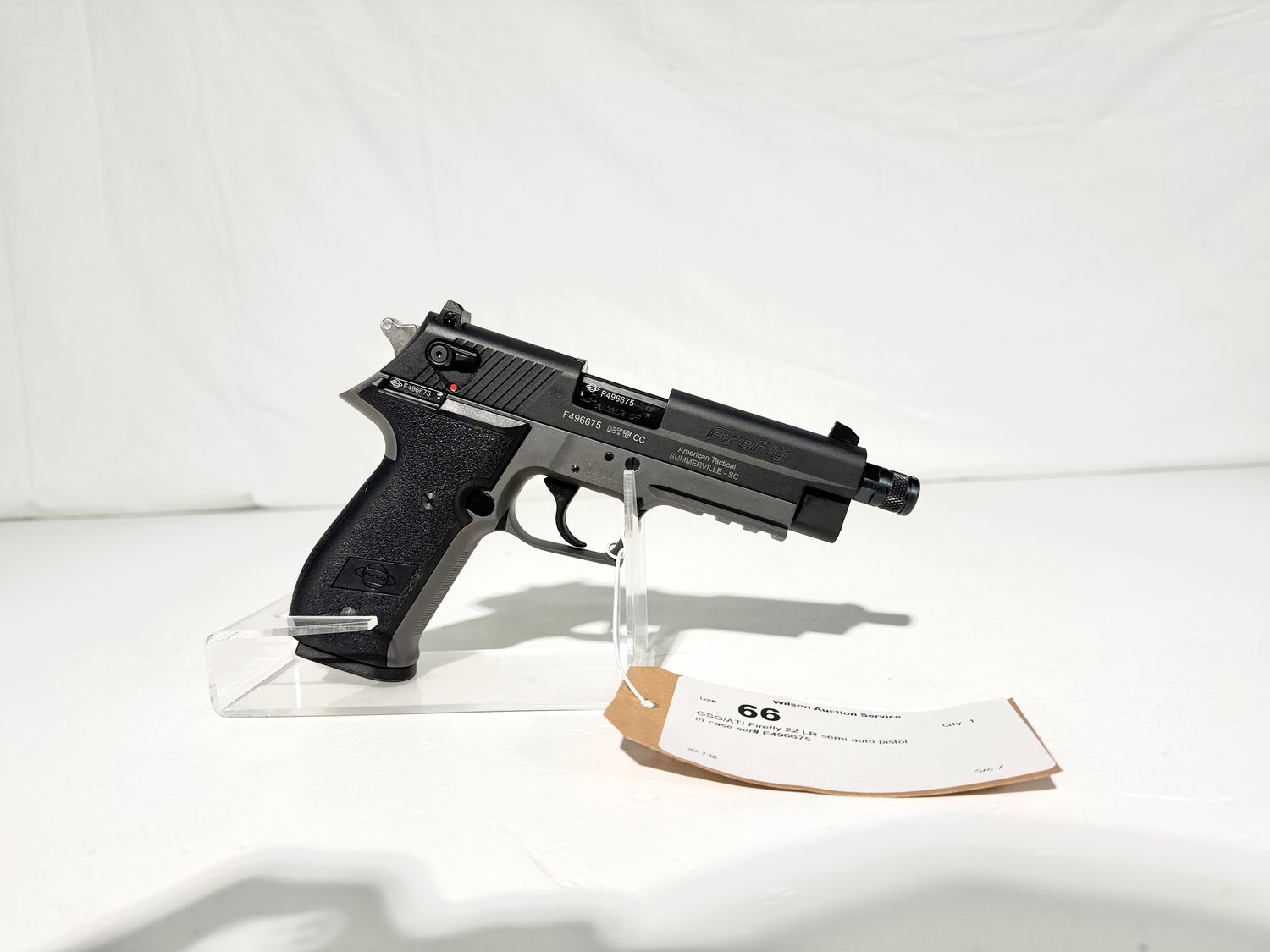 66 GSG/ATI Firefly 22 LR semi auto pistol