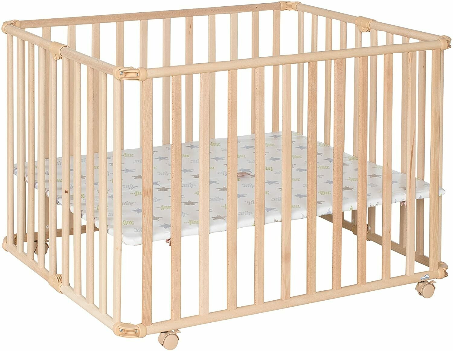 Geuther Ameli, parc pour enfant Naturel, Etoiles, 85 x 101 cm