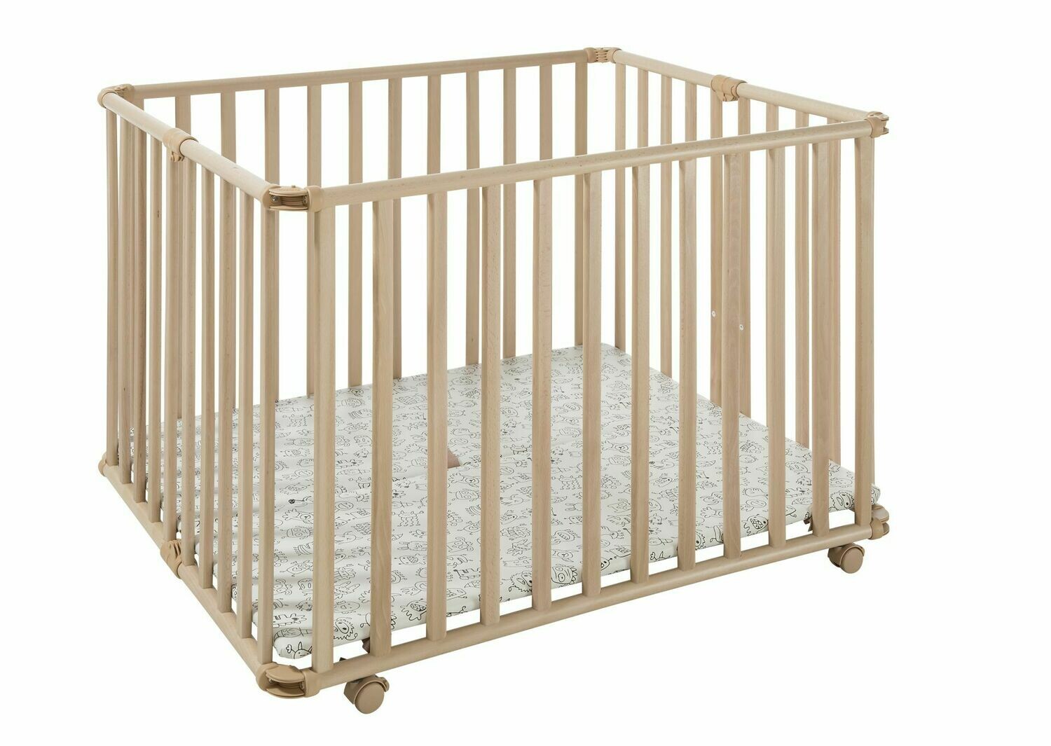 Geuther Ameli, parc pour enfant Naturel, monstre, 85 x 101 cm ...