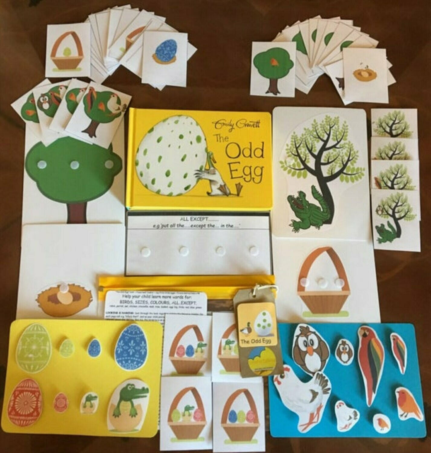 The Odd Egg 3 Word Level Pack with Board Book