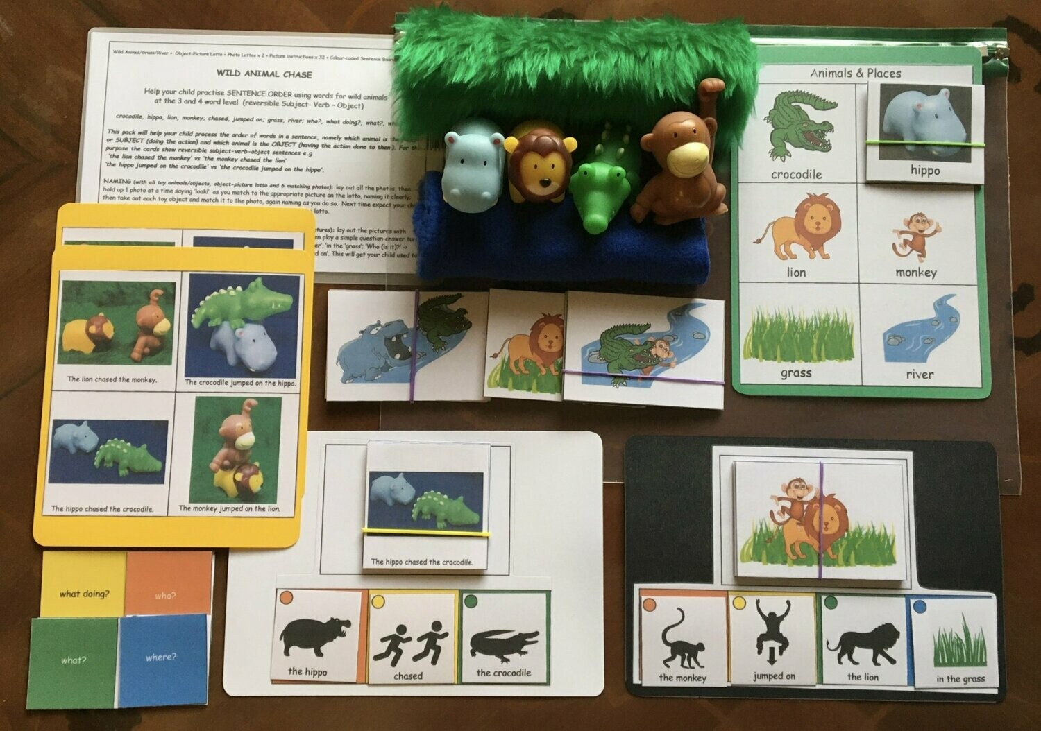 Wild Animal Chase 3-4WL Reversible SVO Pack