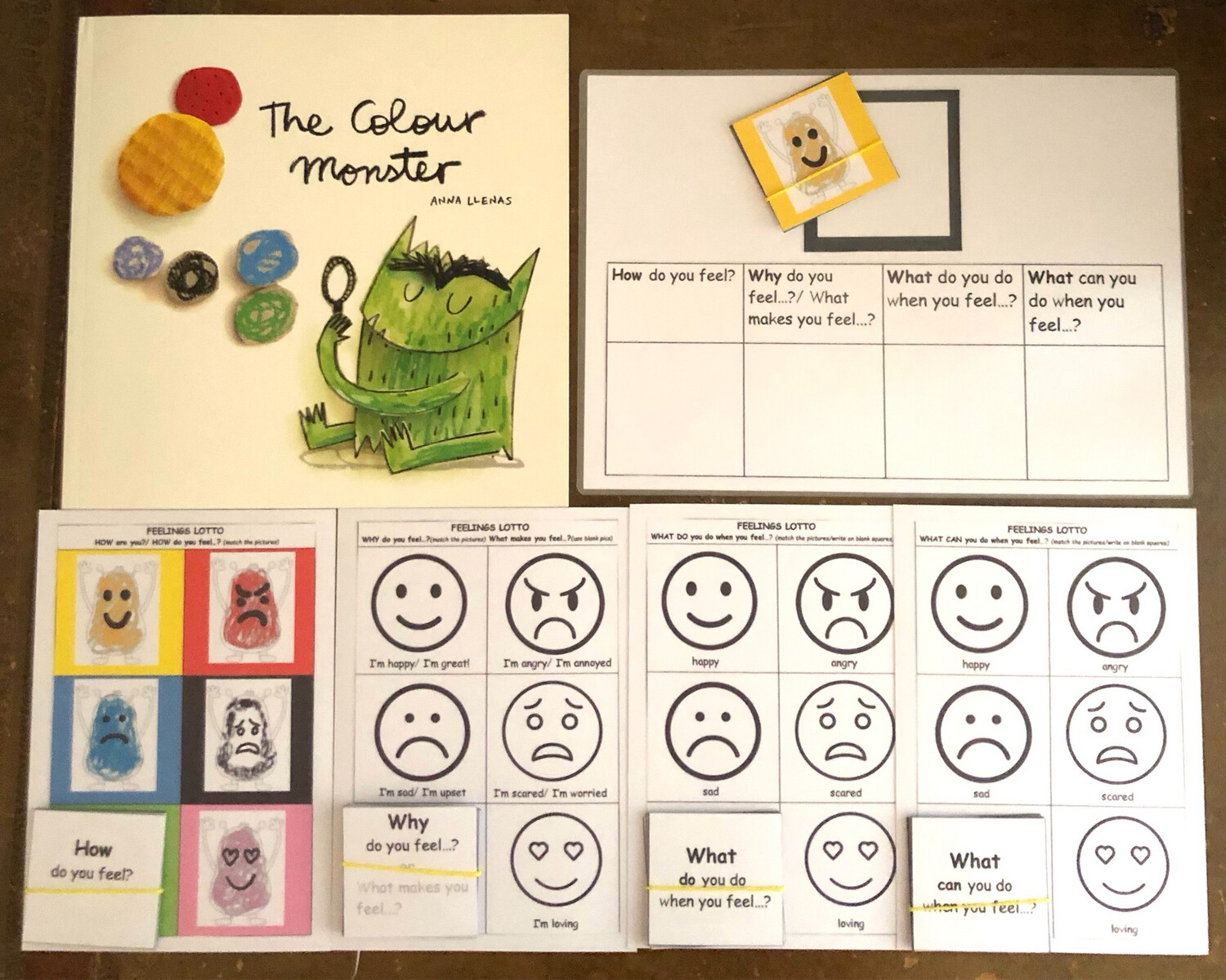 The Colour Monster Feelings Pack