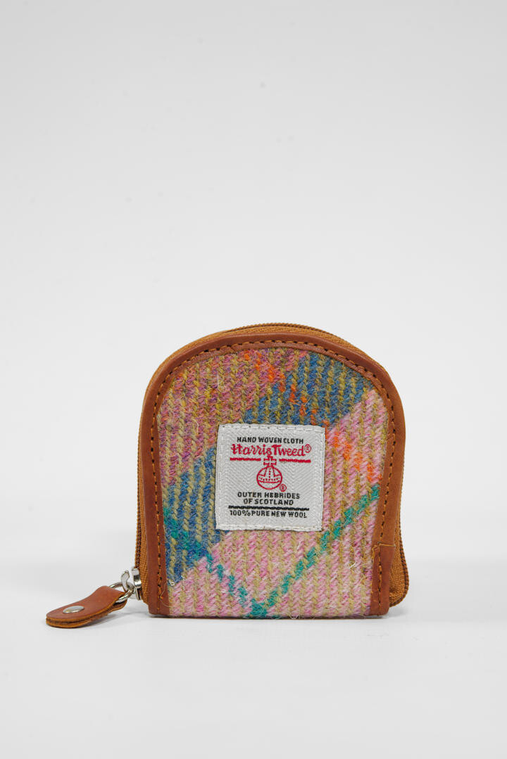 Harris Tweed Lewis Tray Coin Purse | A0220 (C) (Tan Leather) – Harris ...