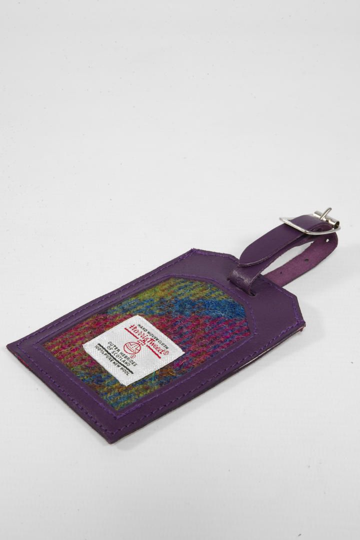 Harris Tweed Luggage Tag | A0195 – Harris Tweed Luggage Tag | A0195 ...