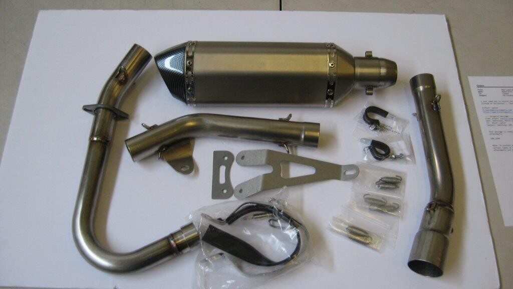 SVRP SS Full Race Undertail Exhaust – Store – –SV RACING PARTS–