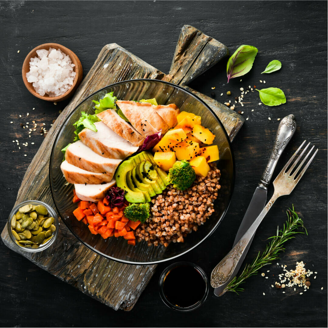 Healthy & Fruit corner | Inflight Chef Delight